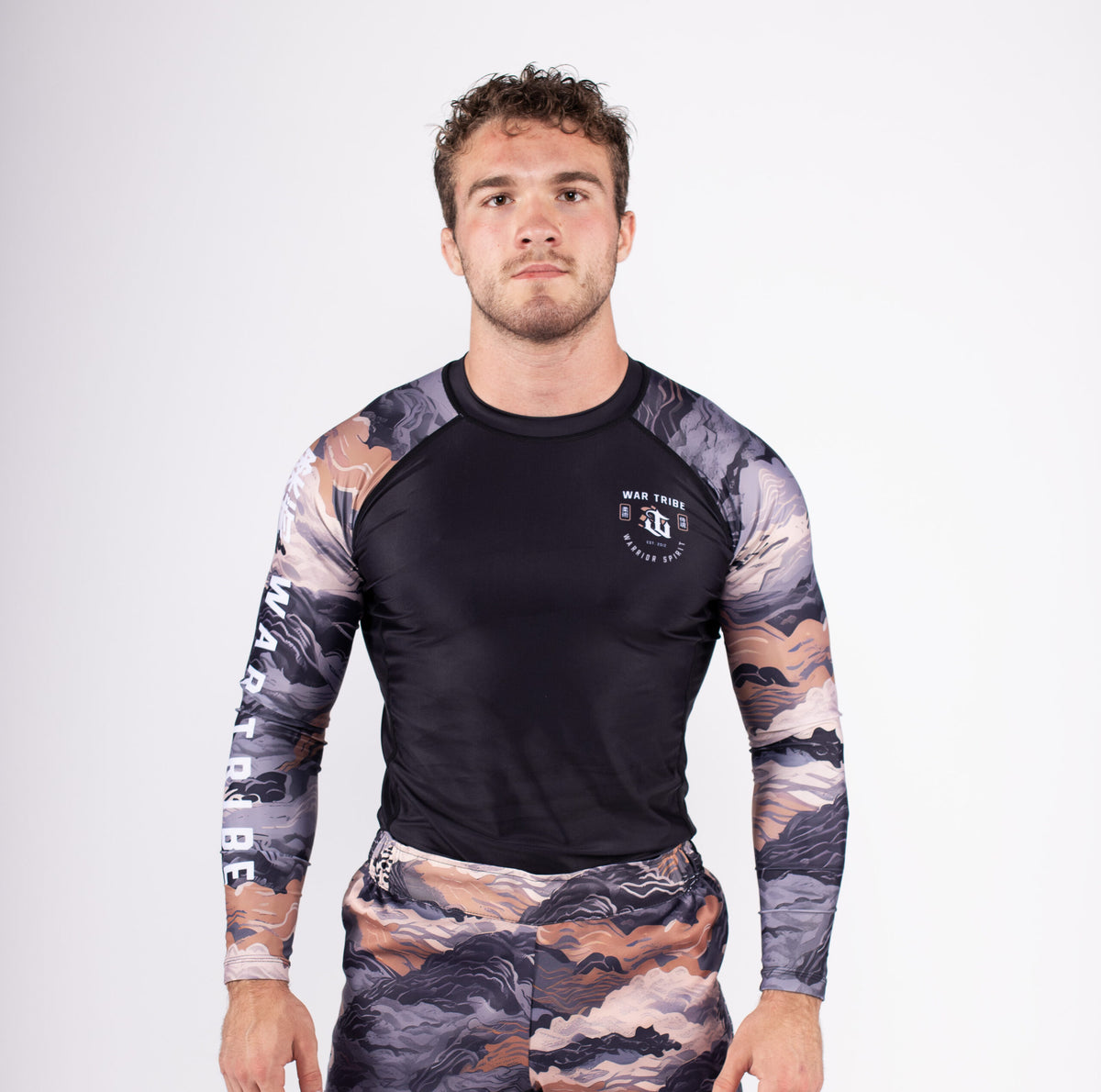 Senshi Long Sleeve BJJ Rash Guard | War Tribe