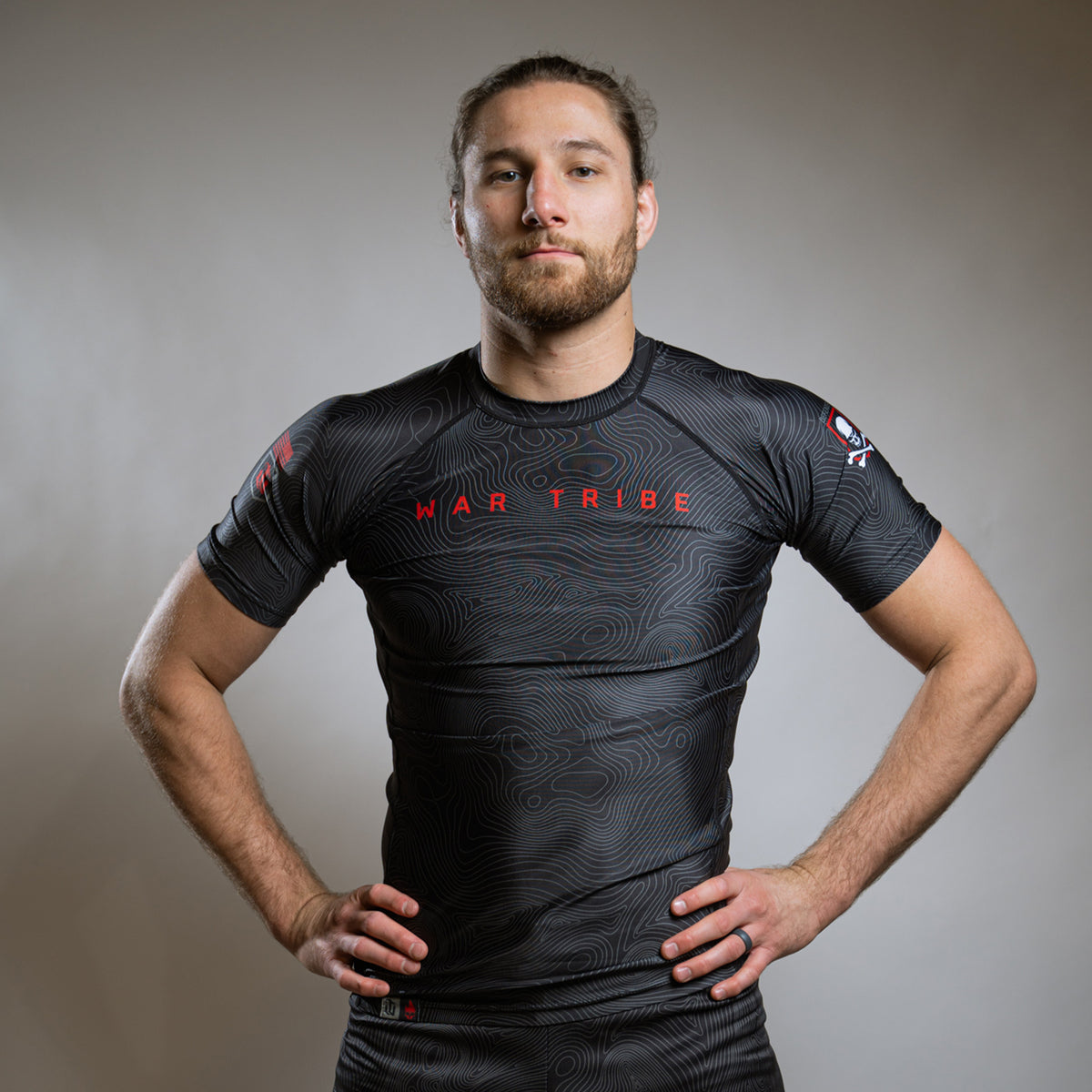 Skull Games Short Sleeve BJJ Rash Guard | War Tribe